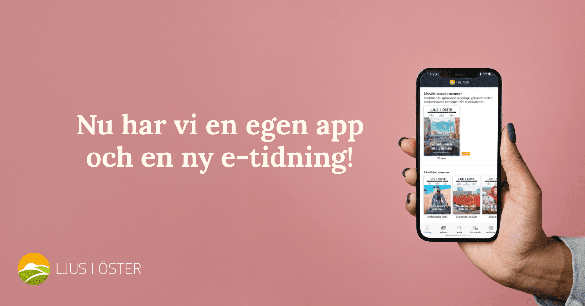 Ny app och e-tidning
